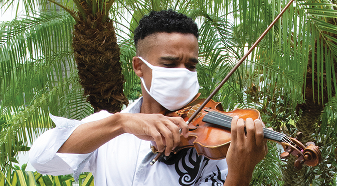 Gareth Johnson Uses His Impressive Musical Abilities To Help Celebrate ...