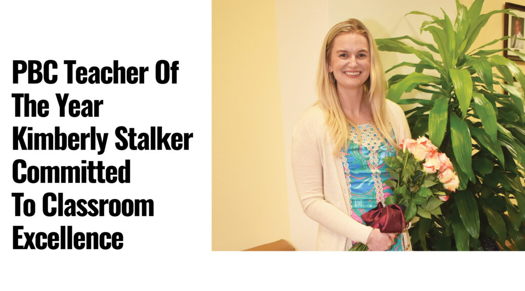 PBC Teacher Of The Year Kimberly Stalker Committed To Classroom ...